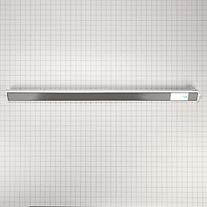 Whirlpool WP12722803AP OEM French Door Refrigerator Mullion Rail Replacement Part W10199882, 12722803APK, 12722803APN, and more, Replacemen, Apollo Grey