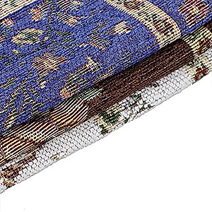 Turkish Islamic Prayer Rug Lightweight Praying Mat Traditional Muslim Janamaz Sajadah Floral Pattern Decoration Carpet with Tassel for Men & Women Ramadan or Eid Gift