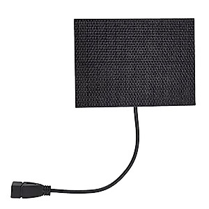 Outdoor Portable Solar Panel, 5W 5V Small Size Light Weight Solar Panel Kit with USB Plug for Mobile Phones, Mp3, Mp4 11 X 8cm / 4.3 X 3.1in