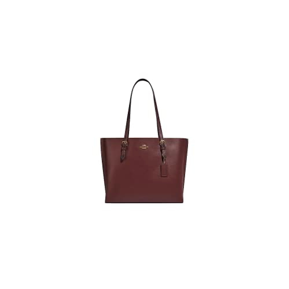 COACH Mollie Tote 1671 (Gold/Wine Multi)