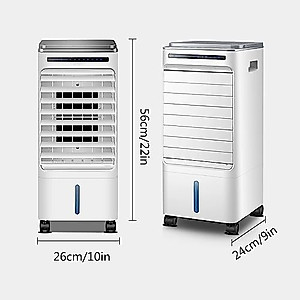 Portable air conditioner,3-IN-1 Air Cooler,cooling fan,120°Oscillation,Clean air,wide angle blower,move silently,ac unit for bedroom,humidifier,power saving,suitable for bedroom,office,RV