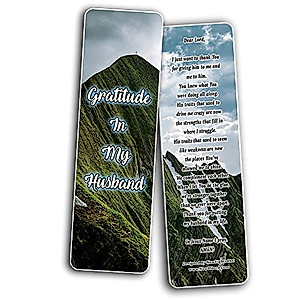 A Prayer for My Husband Bookmarks (30-Pack) - Handy Prayer for Husbands