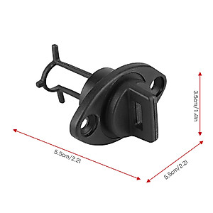 Alomejor Drain Plug Kit Drain Stopper Bung Screws Plastic Kayak Dinghy Canoe for Dinghy Kayak Canoes Boat