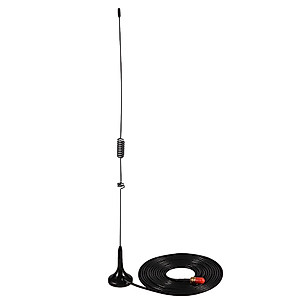 106UV 144/430MHz Female Car Antenna with Magnetic Base for Walkie Talkie Two Way Radio