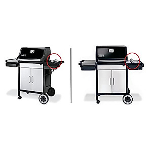 Weber #99242 3 Pack of Control Knobs for 3 Burner Spirit Grills Made in 2007