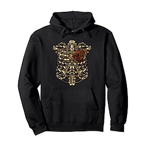 Steampunk Victorian - Steam Powered Engine Skeleton Pullover Hoodie