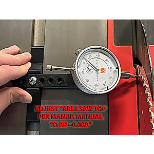 Table Saw Alignment Gauge Without Dial Indicator - Calibrate and Align Your Blade & Fence - Eliminate Burn Marks and Reduce Kickback!