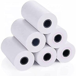 (200 rolls) 2 1/4 X 50 Thermal Paper Rolls Verifone Vx520 Ingenico ICT220 ICT250 FD400 Clover Mini Receipt Paper and Mobile Printer Square Terminal register receipt paper rolls