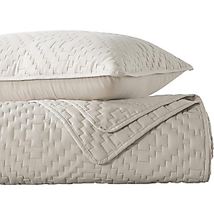 R.SHARE Oversized California King Size Quilt Bedding Sets with Pillow Shams, Beige Cal King Lightweight Soft Bedspread Coverlet for All Season, 118x106 inches