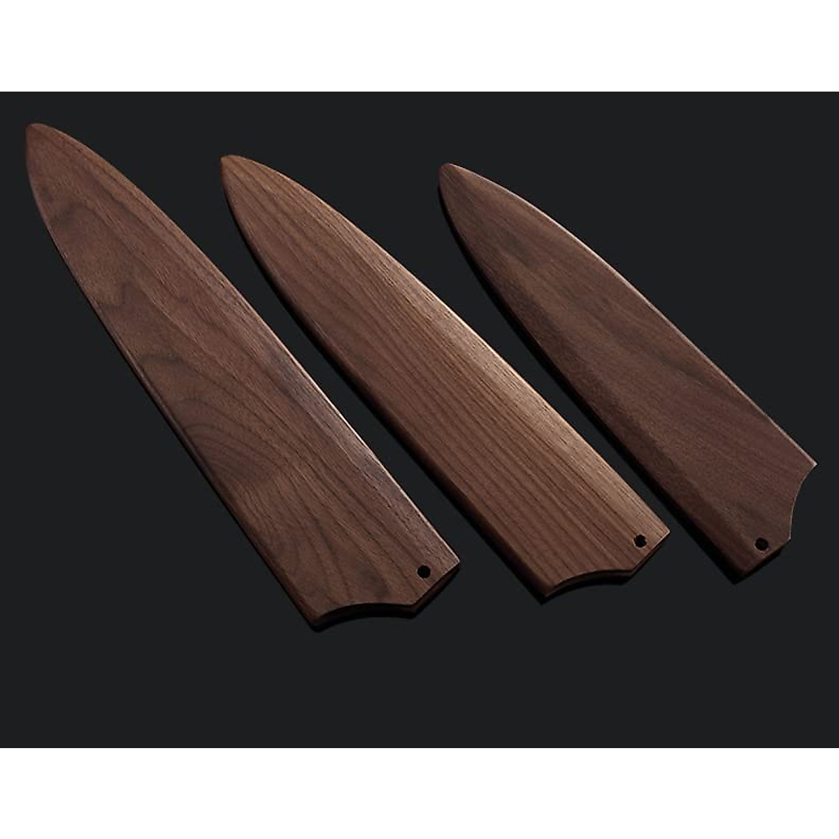 KMZ KITCHEN Wooden Saya Cover Blade Protector for Gyuto Knives 210mm 240mm 270mm (270mm/10inch)