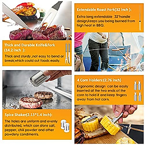 136 PCS Griddle Accessories Kit for Blackstone Camp Chef BBQ,Flat Top Grill Accessories with Basting Cover,Professional Grilling Gift for Men and Women,Perfect for Camping Backyard Barbecue