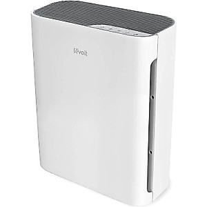 LEVOIT Air Purifiers for Home Large Room, H13 True HEPA Filter Cleaner with Washable Filter for Allergies, Smoke, Dust, Pollen, Quiet Odor Eliminators for Bedroom, Pet Hair Remover, Vital 100, White