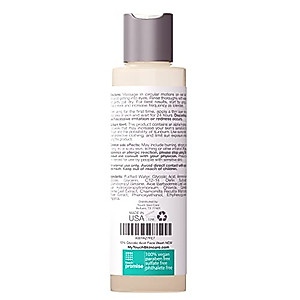 10% Glycolic Acid Face Wash - Exfoliating, Non Drying & Foaming AHA Cleanser - Anti-Aging, Skin Tone & Texture, Wrinkles, Pores, Blackheads - Sulfate Free, Oil Free, & Low PH - 6 oz.