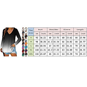 Women's Casual Long Sleeve Tunic Tops Spring Tshirt Blouses Flannel Shirts for Women Pink Purple