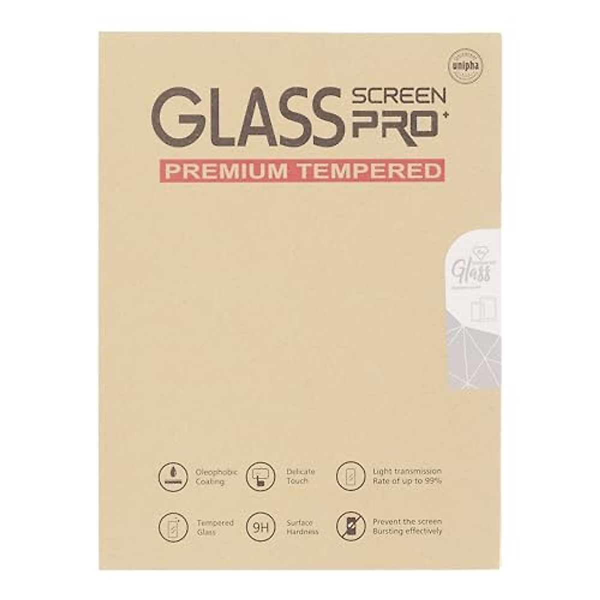 Gerutek [2-Pack Screen Protector for Samsung Galaxy Tab A7 10.4 2020 (SM-T500/T505/T507), 9H Hardness, Ultra Clear, Scratch Resist, Bubble Free Tempered Glass Protector for Samsung Tab A7 10.4"