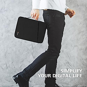 NIDOO Laptop Sleeve 13 inch for 13" 13.6” MacBook Air Pro M2 M1 / Surface Pro 7 8 9 X, iPad Carrying Case Tablet Bag for 12.9" iPad Pro 2022/13.3" Lenovo Yoga C640 / Galaxy Book Pro / 13.4" XPS 13