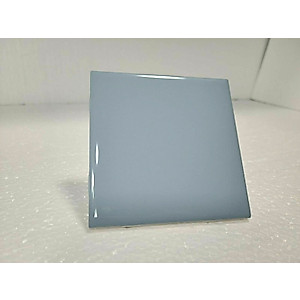 Blue Waterfall 4 in Ceramic Tile 4.25 inch Shower Bathroom Kitchen Backsplash Daltile Color 0169 4x4 Subway Square 10 Piece Box