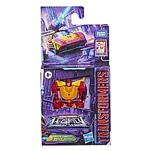 Transformers Toys Generations Legacy Core Autobot Hot Rod Action Figure - Kids Ages 8 and Up, 3.5-inch