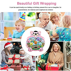 XDR Whack A Mole Game for Toddlers, Interactive Whack a Mole Pounding Toy, Fun Activities for Toddlers Games Age 3, 4, 5, 6,7 Early Development Learning, with Music, Lights, 2 Soft Hammers
