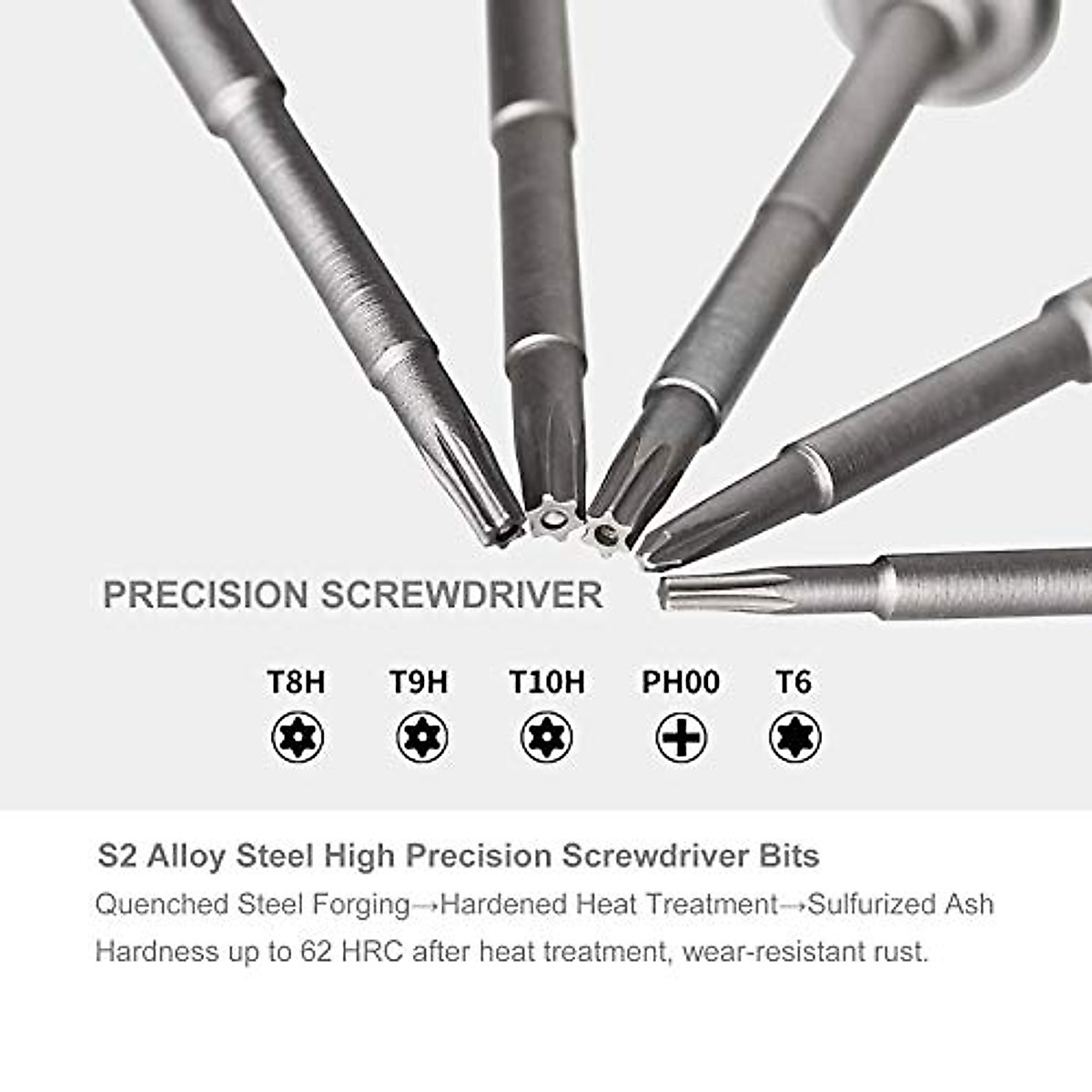 Kaisi 17 in 1 Xbox Repair Tool Kit T6 T8 T9 T10 Torx Security Screwdriver Set for Xbox One Xbox 360 Controller and PS3 PS4 Game Console with Ph00 Screwdriver, Spudgers, Tweezer, Cleaning Brush & Cloth