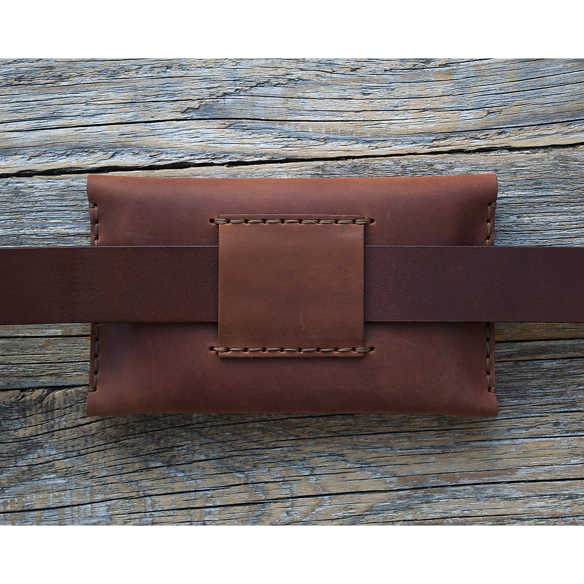 Bovine Leather Case for Microsoft Surface Duo 2, Cover Holster, Fanny Pack