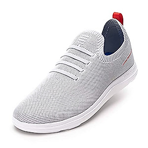 Gone For a Run PR Soles Active Recovery Sneaker | Bondi Foot Massaging Slip-On | Light Gray | W11/M9