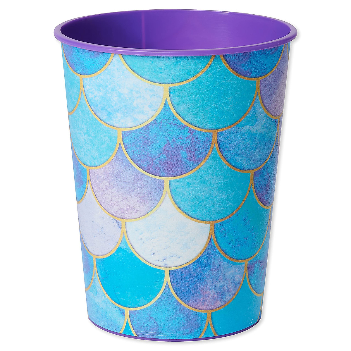 American Greetings Mermaid Party Supplies, Reusable Party Cups (16 oz, 8-Count)