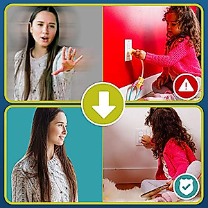 Clear Outlet Covers (50 Pack) Value Pack – Baby Safety Outlet Plug Covers – Durable & Steady – Child Proof Your Outlets Easily