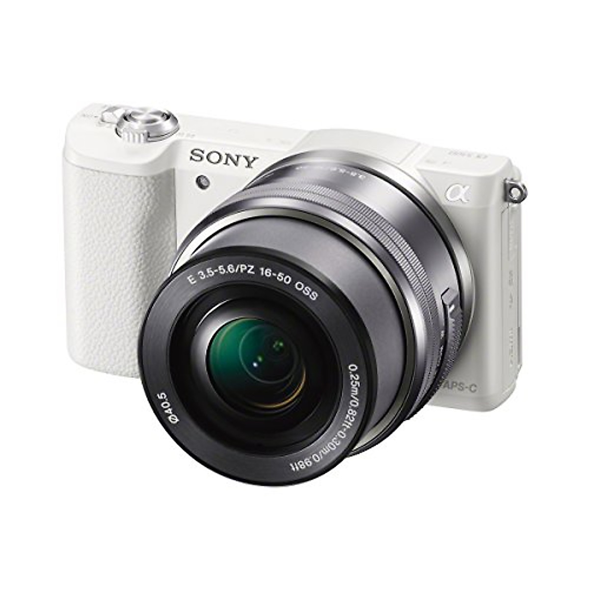 Sony a5100 16-50mm Mirrorless Digital Camera with 3-Inch Flip Up LCD (White)