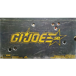 G.I. Joe 50th Anniversary Crimson Strike Set with Cobra Scythe & GI Joe Chimera & 4 Action Figures (2015 SDCC Comic-Con Exclusive)