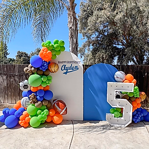 NISOCY Lime Green Latex Balloon Arch Garland Kit,102PCS 18In 12In 10In 5In for Birthday Wedding Baby Shower Jungle Summer Fruit Green Theme Anniversary Celebration Decoration