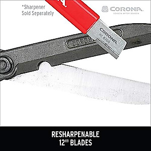 Corona HS 3911 Forged Hedge Shear, 8-1/4-Inch Blade