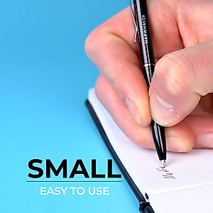 NarwhalCo Set of 2 Small Pens (3.35") for Pocket, Wallet, Planner, Purse or Passport