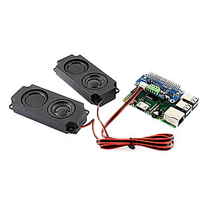 Waveshare WM8960 Hi-Fi Sound Card HAT Stereo CODEC Playing and Recording I2S Interface for Raspberry Pi Zero/Zero W/Zero WH/2B/3B/3B+