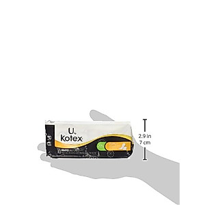 Kotex Natural Balance Absorbent Liners, Long, 16 Count(10 Pack)