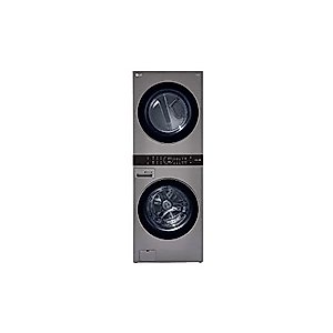 Single Unit Front Load LG WashTower™ with Center Control™ 4.5 cu. ft. Washer and 7.4 cu. ft. Electric Dryer