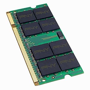 PNY OPTIMA 1GB DDR2 667 MHz PC2-5300 Notebook / Laptop SODIMM Memory Module MN1024SD2-667