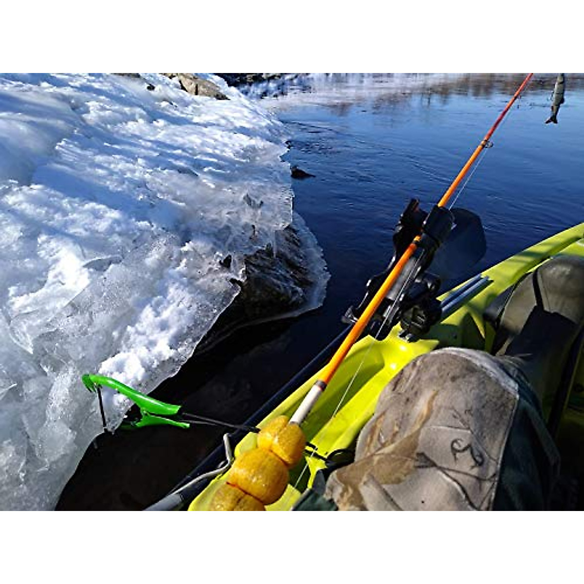 Brush Gripper 100% Marine Grade Stainless Steel *Made in The USA* Securely Anchor Your Kayak, Canoe or Smaller Boat in Seconds. No Disturbing Fish Below You! The Harder You Pull The Tighter It Grips!