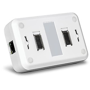 TRENDnet 2-Port Gigabit PoE++ Extender, 1 x Gigabit PoE++ in Port, 2 x Gigabit PoE Out Ports, Extends 100m (328 ft) Up to 200m (656 ft), Daisy Chain 4 Units for up to 500m (1640 ft), Black, TPE-BE200