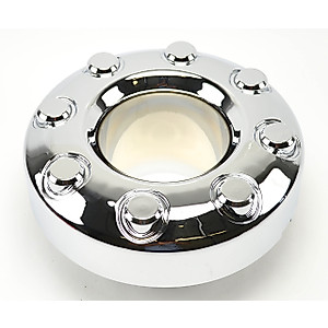 Set of 4 New Chrome 4x4 Open Wheel Center Caps for 2005-2017 Ford F350 Dually Truck