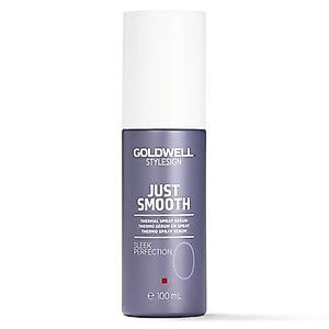 Goldwell StyleSign Just Smooth Sleek Perfection Thermal Spray Serum, 3.3 Fl Oz