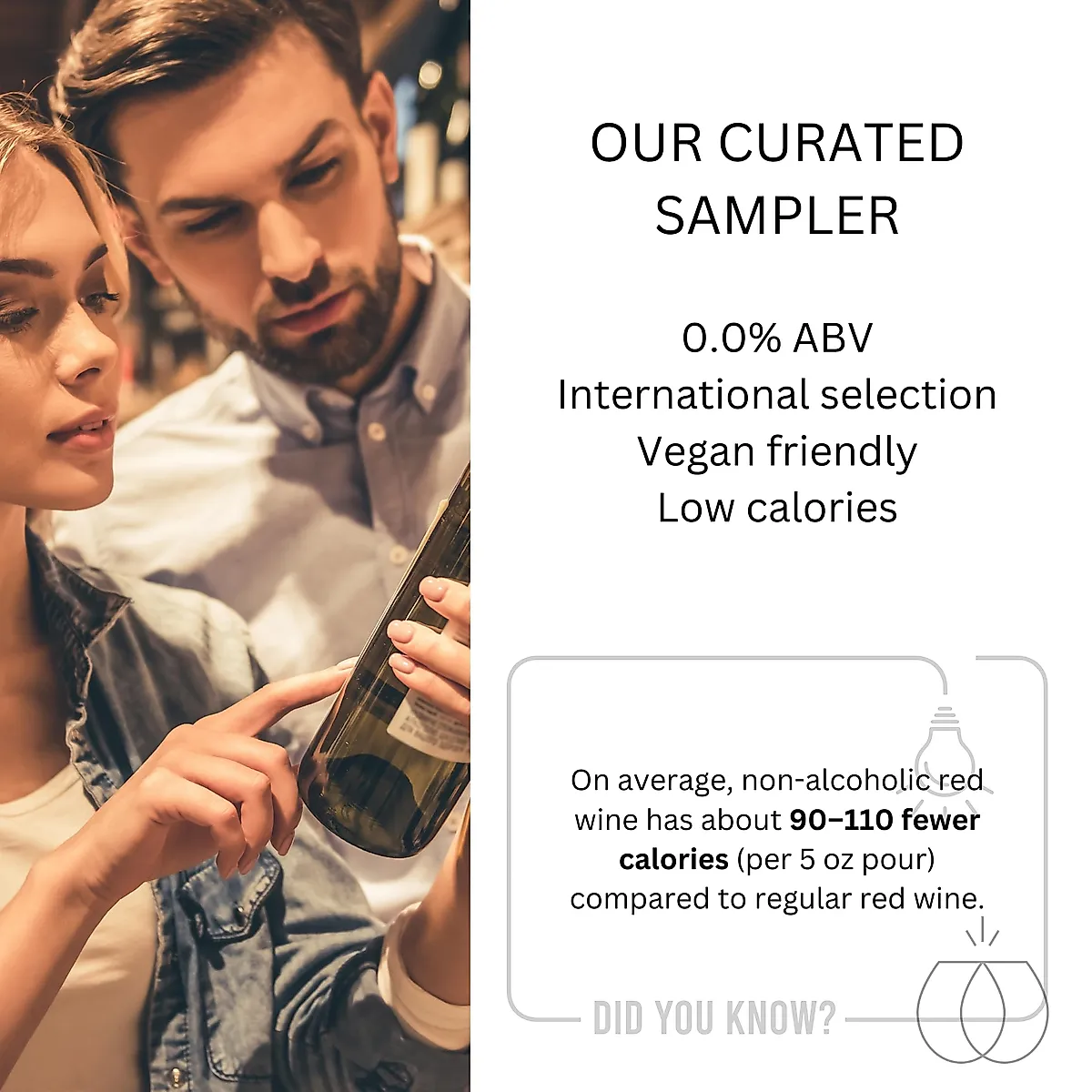 Non-Alcoholic Red Sampler - Five (5) Bottles 750ml Each - Featuring Elivo Cardio Red, Lussory Red, Le Petit Merlot, Princess Rosso Dry, and Tautila Tinto (Spain, Italy, France)