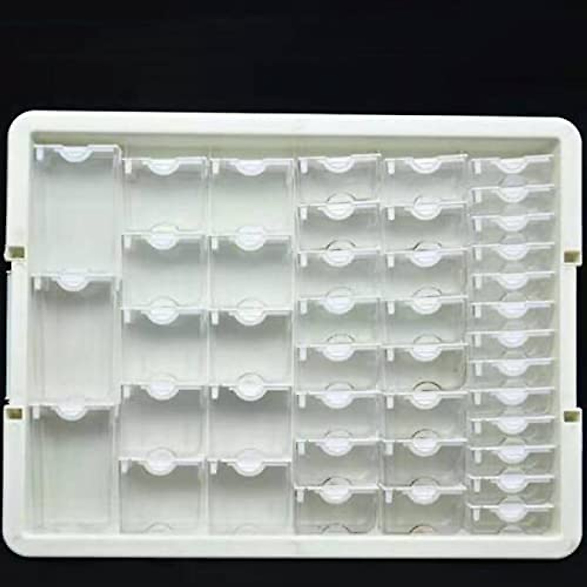 Diamond Painting Storage Container with 42/50/78 Slots Grids, Embroidery Accessories Beads Sewing Supplies Organizer