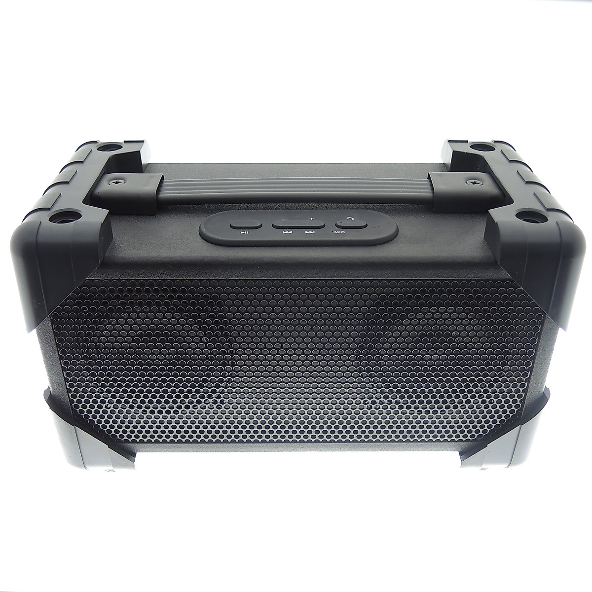 Vivitar V143BT-BLK Bluetooth Retro Boom Box Speaker, Black