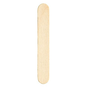 300 Pack Small Wooden Popsicle Sticks for Crafts, Bulk Small Wood Sticks for DIY Art Projects (2.5 x 0.4 in)
