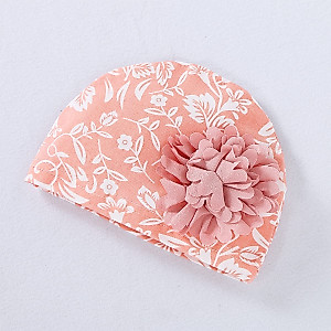 ChicRosa Baby Girl Clothes Little Baby Sister Newborn Outfit Long Sleeve Romper + Hat + Headband 3Pc Infant Clothing Set 0-3 Months