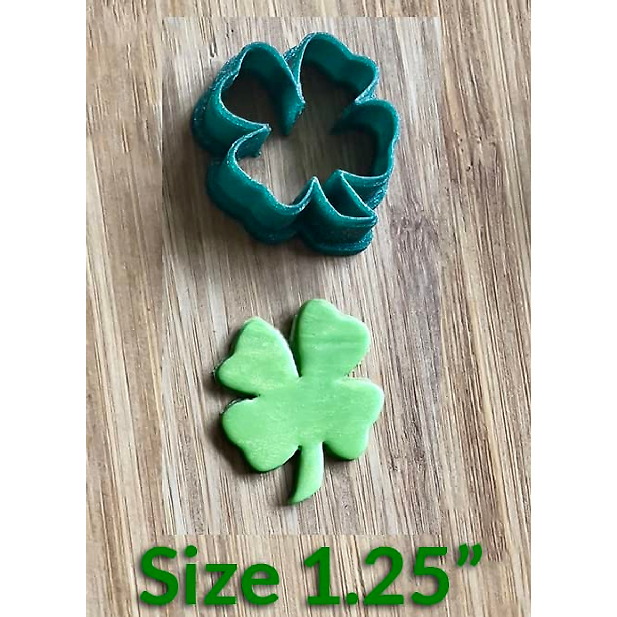 Four Leaf Clover set of 6 Shapes Clay Cutters St. Patrick's Day/Jewelry Tools/Earring Making/Polymer Clay Tools/USA/Necklace Making