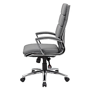 Boss Office Products CaressoftPlus Executive Chair, Grey