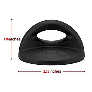 Universal Pot Lid Replacement Knobs, Heat Resistant Pan Lid Holding Handles,1 Pack, 2.5Inch Black Pot-lid-knob_64_1 2.5 Inch 1