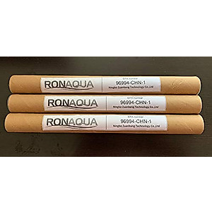 Ronaqua 6W UV 4 Prong Replacement Bulb for 1GPM Water Purifier Ultraviolet Light Filter Set of 3